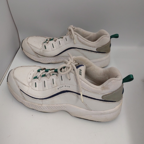 Easy Spirit | Shoes | Womens Easy Spirit Romy Walking Shoe White Navy ...